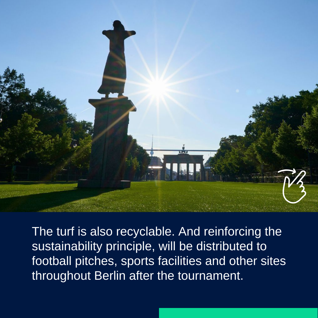 Creating a more sustainable fan zone with Recycl-IN polymers