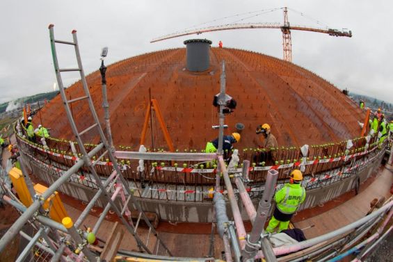 Grangemouth: INEOS raises the roof on Europe’s biggest ethane tank at ...