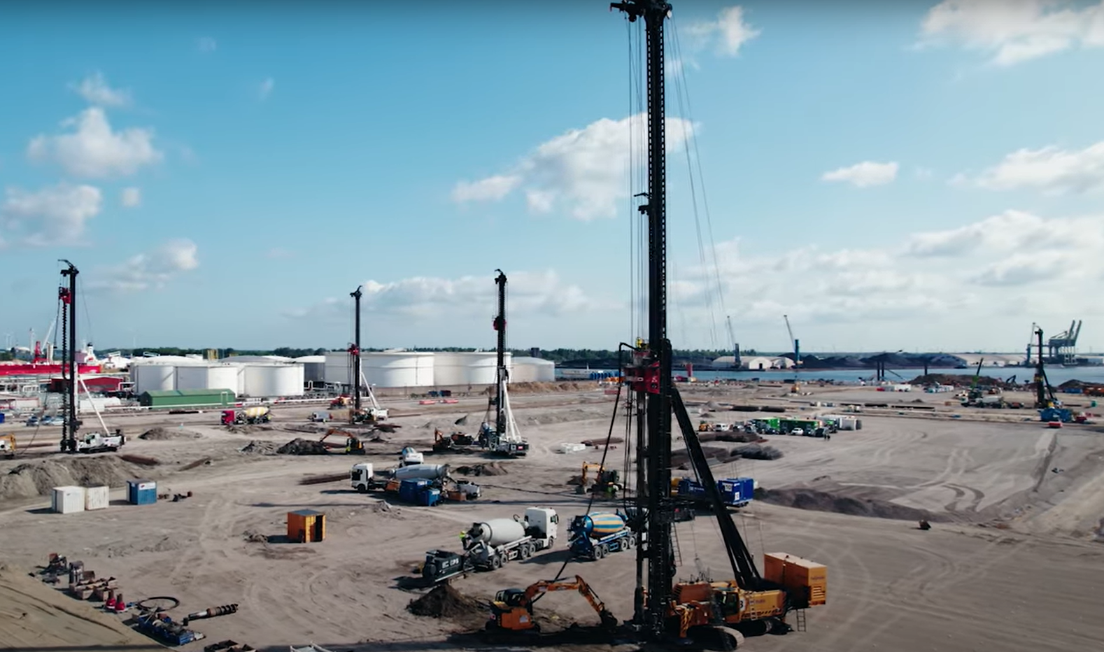 Project ONE site full steam ahead with piling