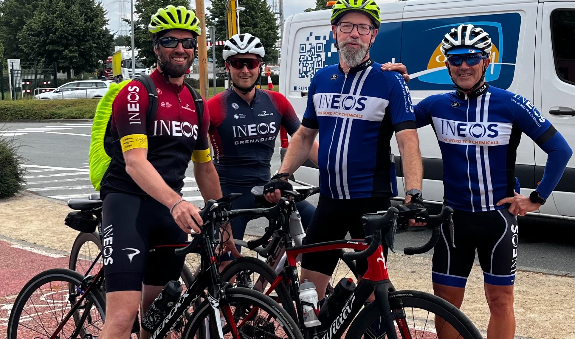Belgian INEOS-teams ride 341,681 kilometres for charity